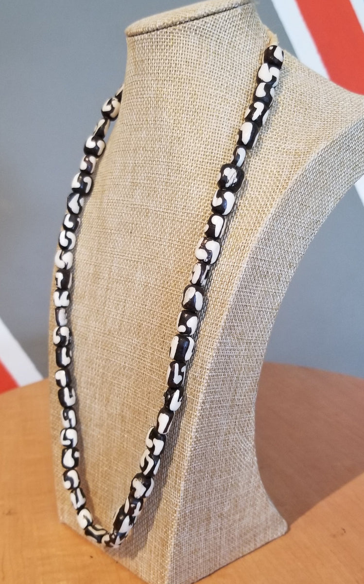 Kenyan Batik Bone Necklaces – Ankara Delights