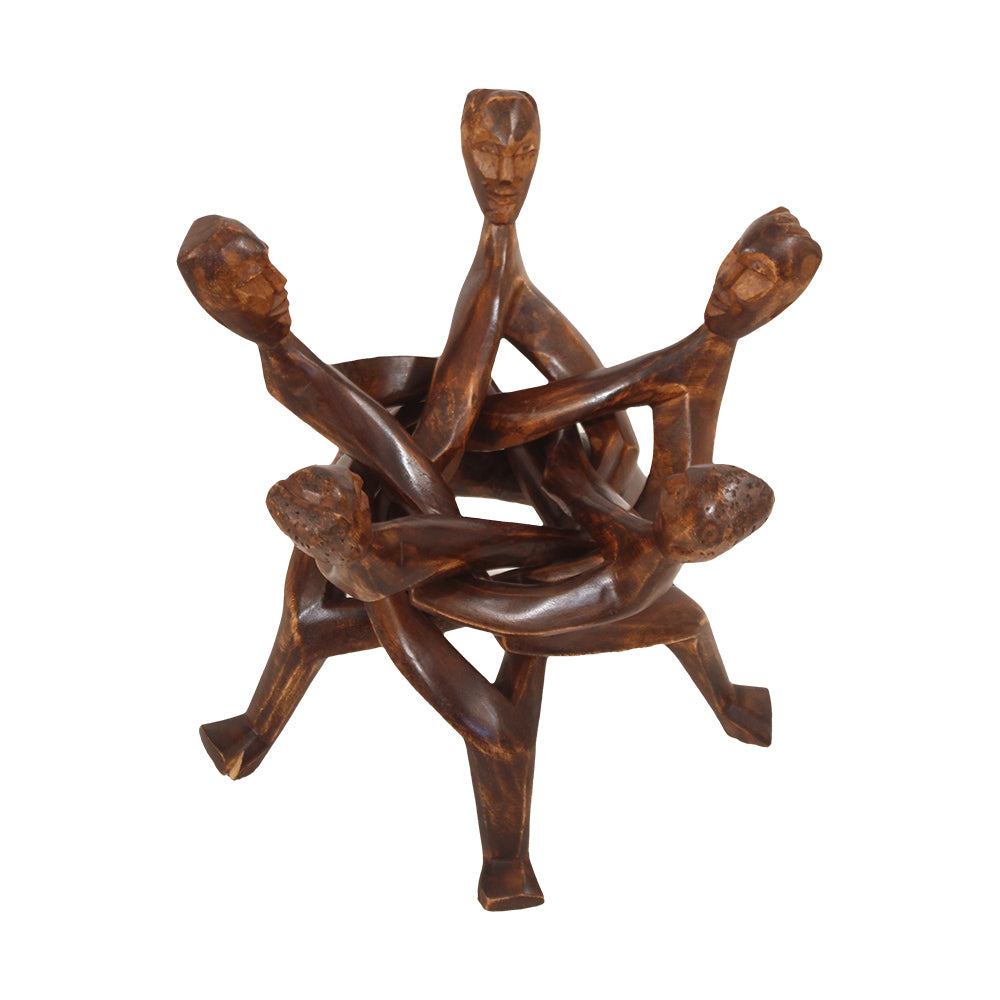 Five Headed Unity Carving (Pre-Order) – Ankara Delights